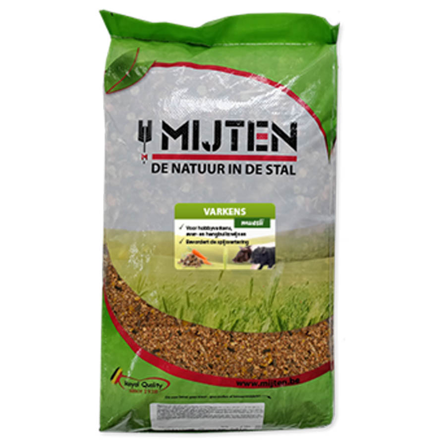 Mijten Varkensmuesli - De Greef Diervoeders